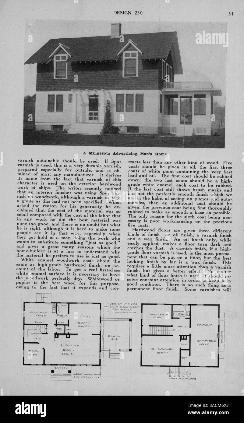 This comprehensive 1913 edition offers homebuilders dozens of stock ...
