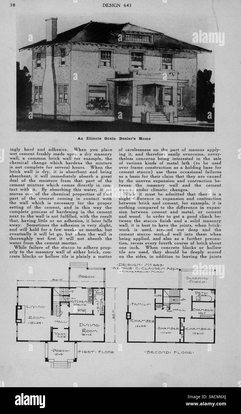 This 1913 guide offers homebuilders stock plans, building material ...