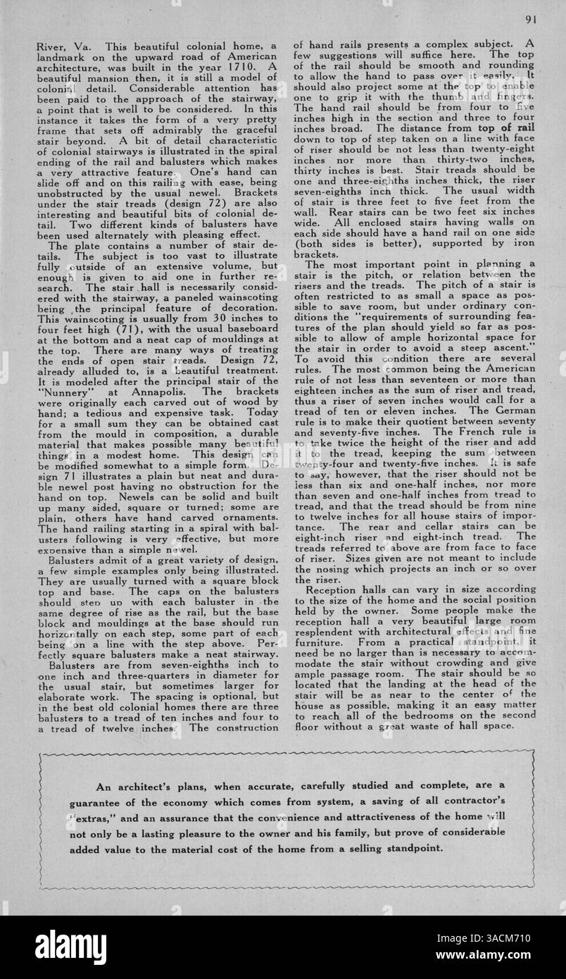 The 1913 edition provides homebuilders with stock plans, building ...