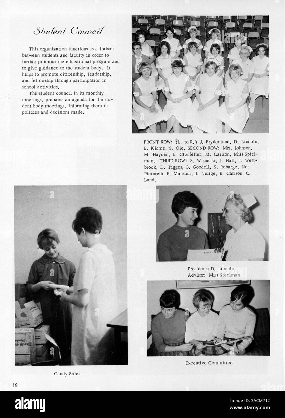 This school yearbook from Hennepin General Hospital School of Nursing ...