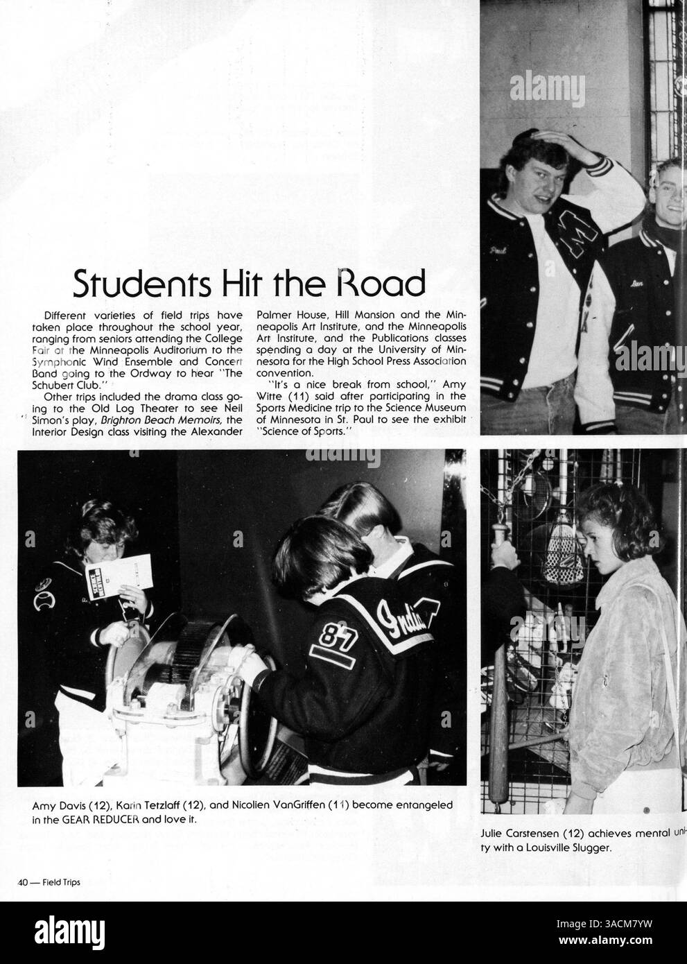 This 1987 yearbook from Minnehaha Academy showcases student life during the 1986-1987 school ...