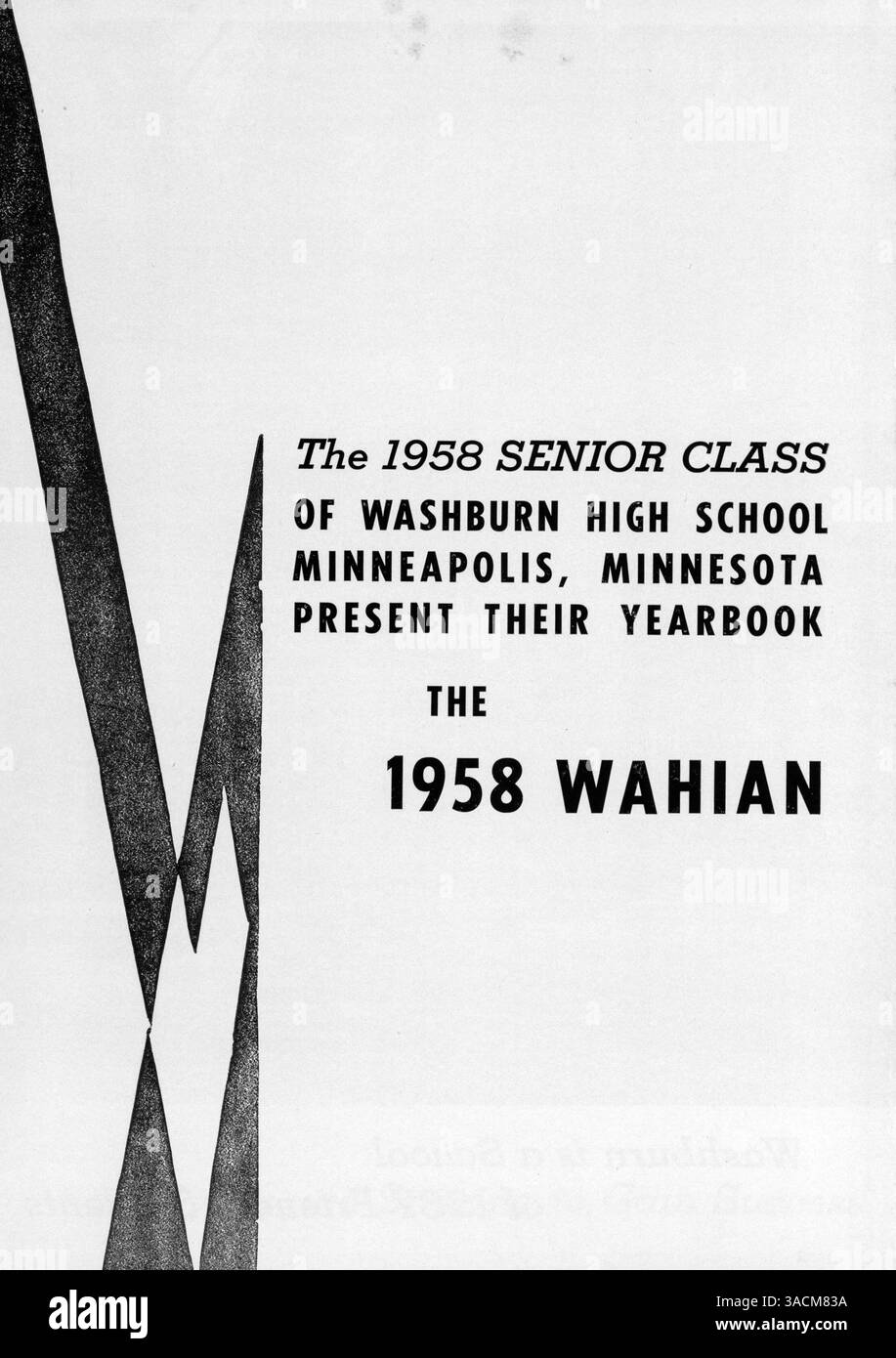 This 1958 Washburn Wahian Yearbook captures the key moments from the 1957-1958 school year ...