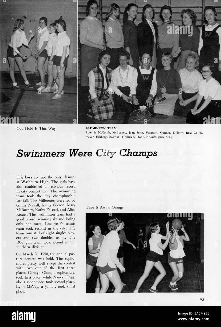 This 1958 Wahian Yearbook captures the highlights of student life ...