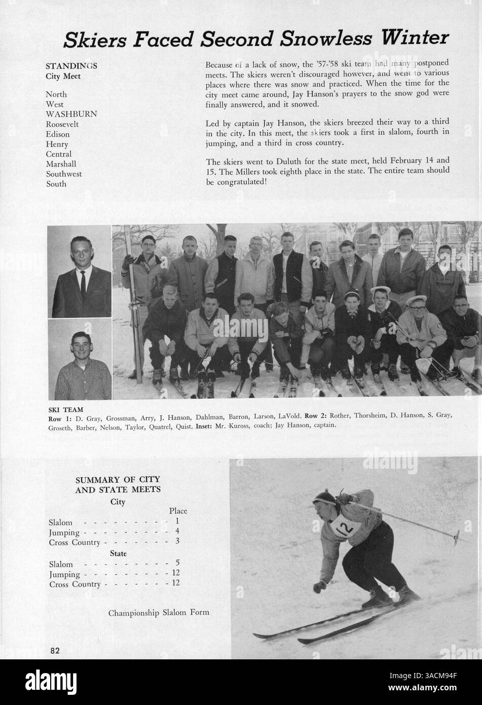 This 1958 Wahian Yearbook captures student achievements, teacher ...