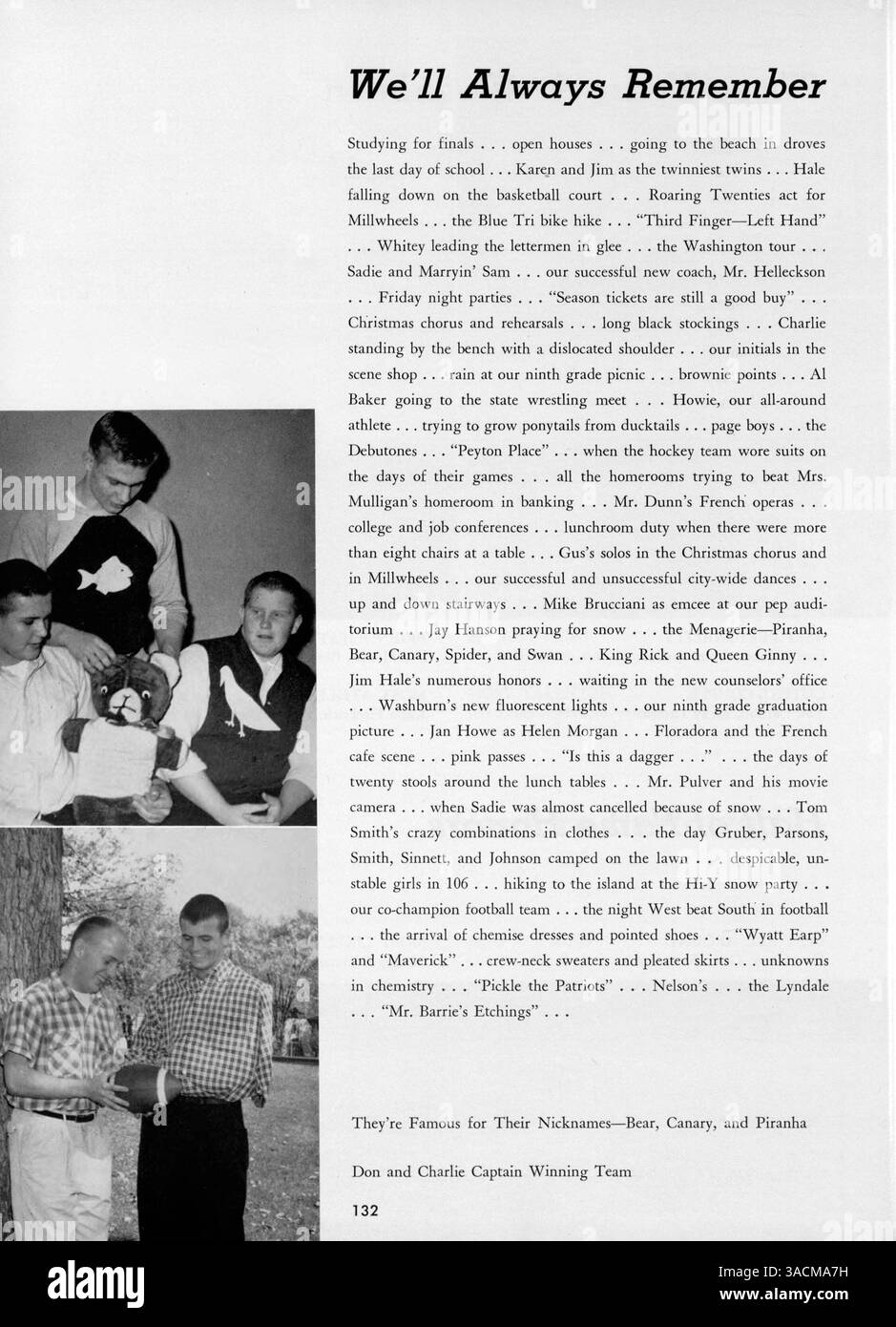 This 1958 wahian yearbook documents student and teacher highlights hi ...