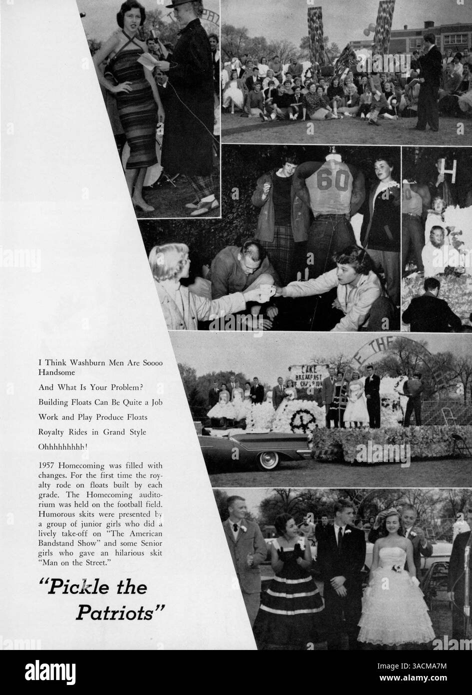 The 1958 Wahian Yearbook captures important moments from student life ...