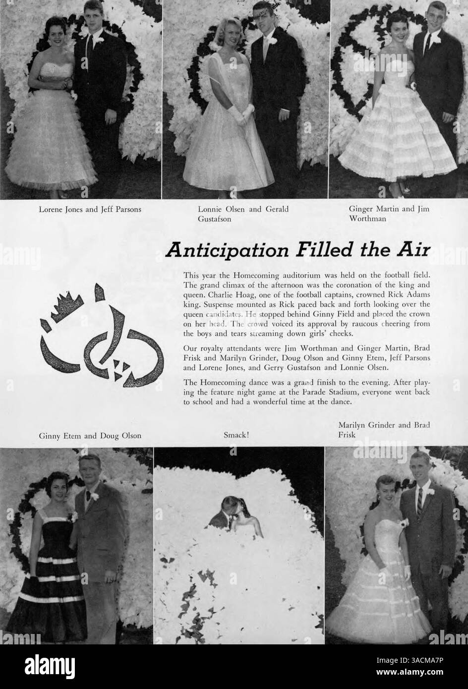 The 1958 Wahian yearbook from Washburn High School documents student life, teachers, clubs ...