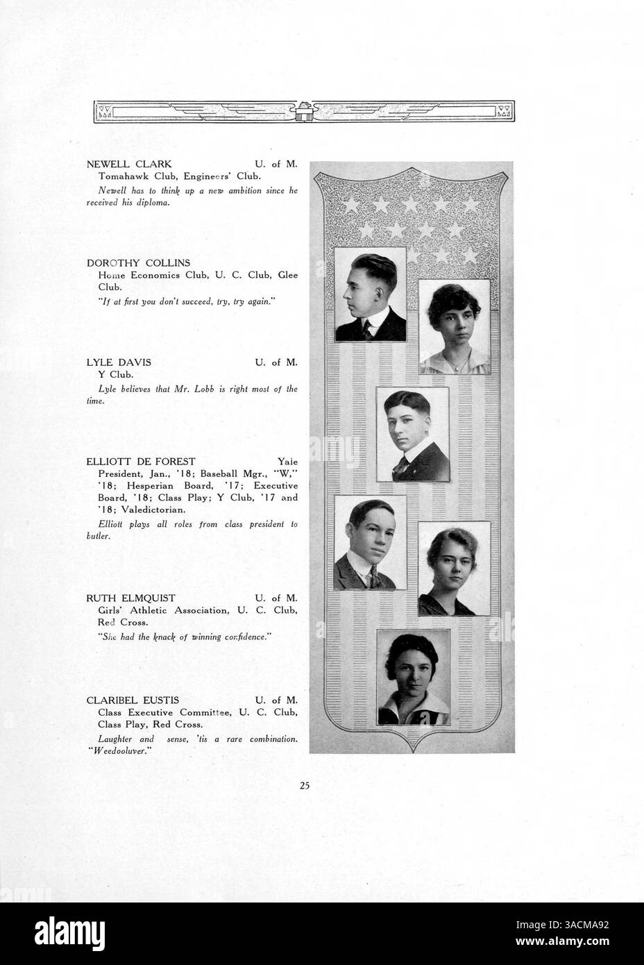 This 1918 edition of the Hesperian Yearbook records West High's ...