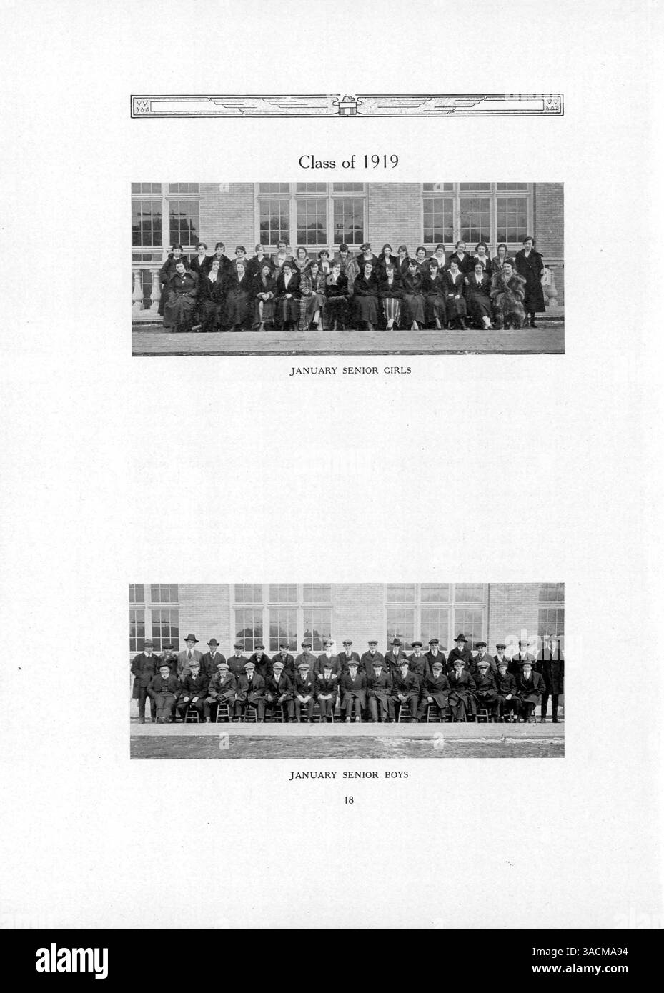 The hesperian yearbook from 1918 showcases the 1917 1918 school hi-res ...