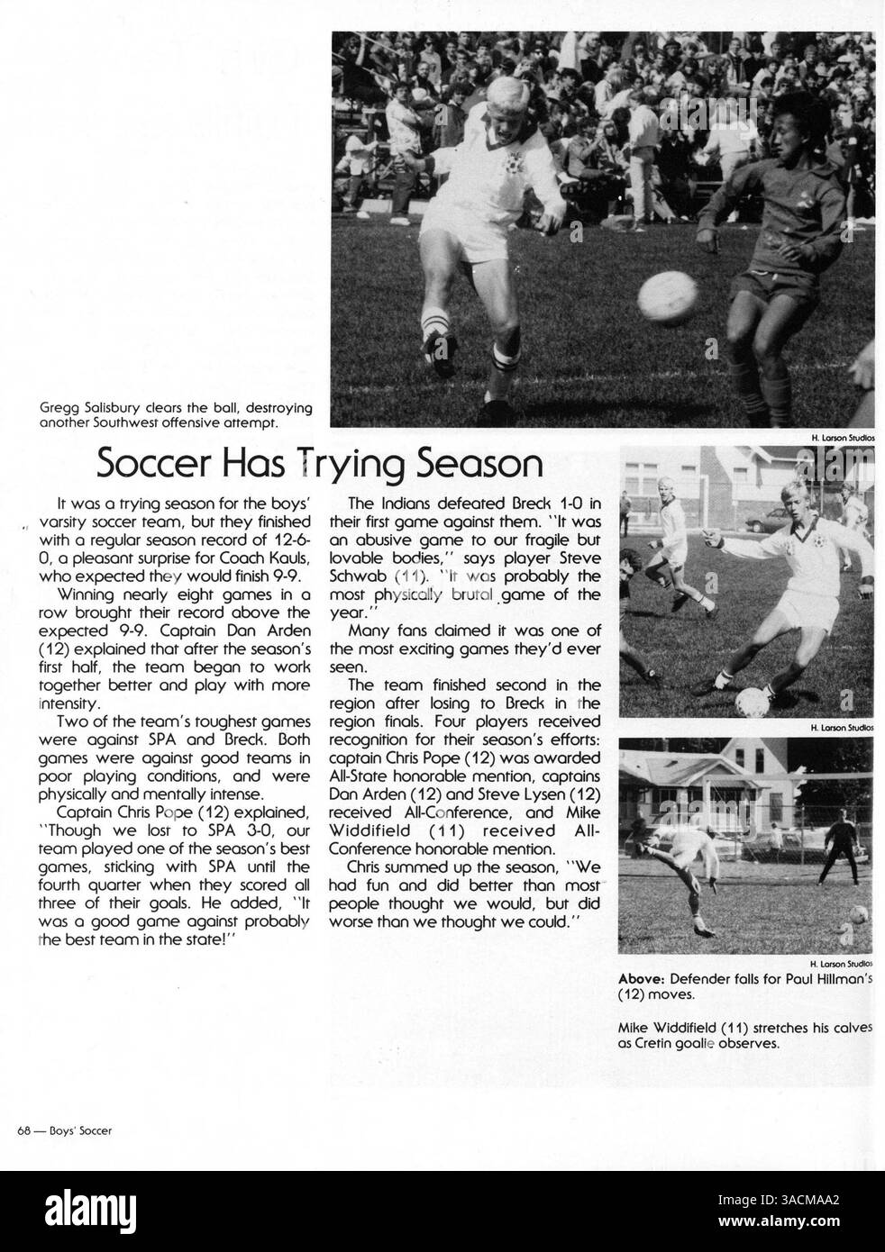 The 1987 Antler yearbook from Minnehaha Academy highlights students ...