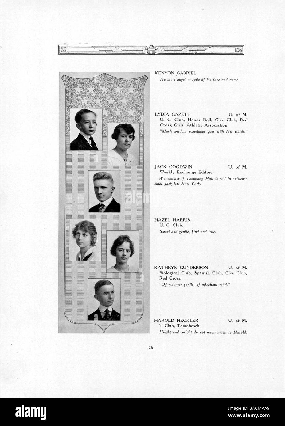 The 1918 Hesperian Yearbook from West High School documents the ...