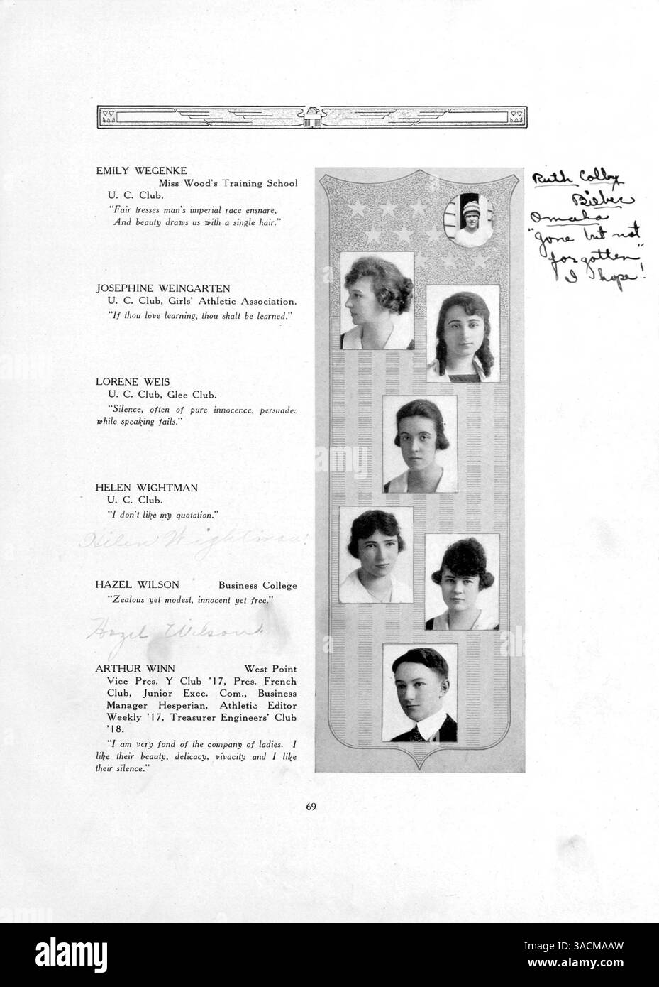 The 1918 Hesperian Yearbook captures the highlights of West High School’s 1917-1918 school year ...