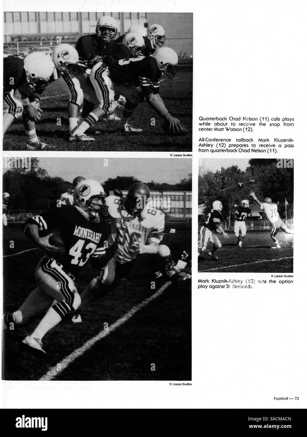 This 1987 Antler yearbook from Minnehaha Academy features the students ...