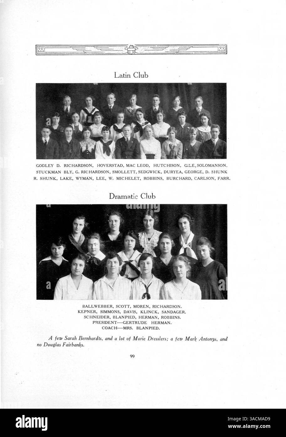 The 1918 edition of the Hesperian Yearbook from West High School captures key moments of the ...