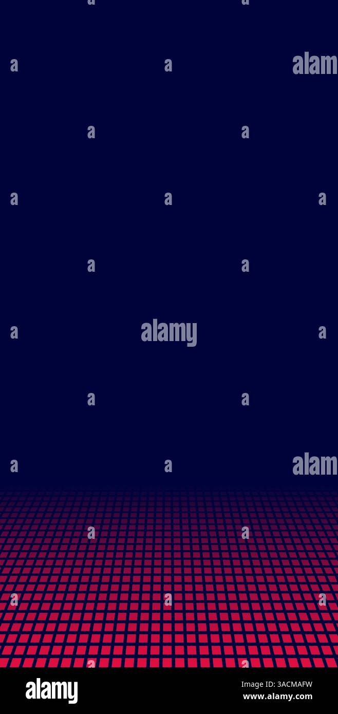 Blue background perspective with purple pixels Stock Photo - Alamy