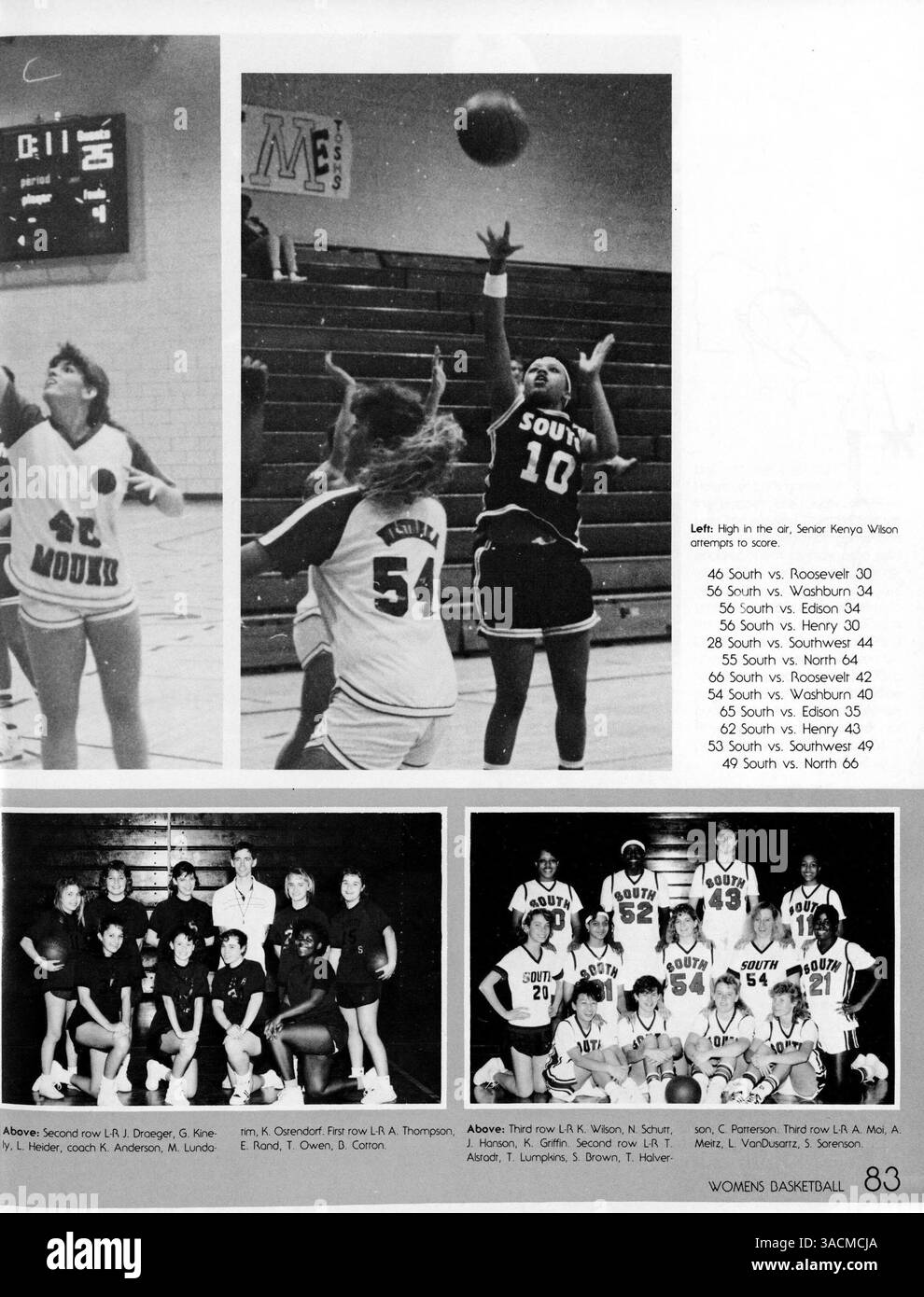The 1988 edition of the 'Tiger' yearbook from South High School features highlights from the ...