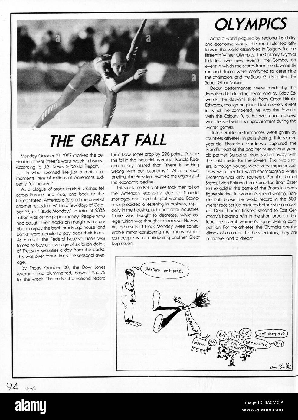 This edition of the 'Tiger' yearbook from South High School captures the key moments of the 1987 ...