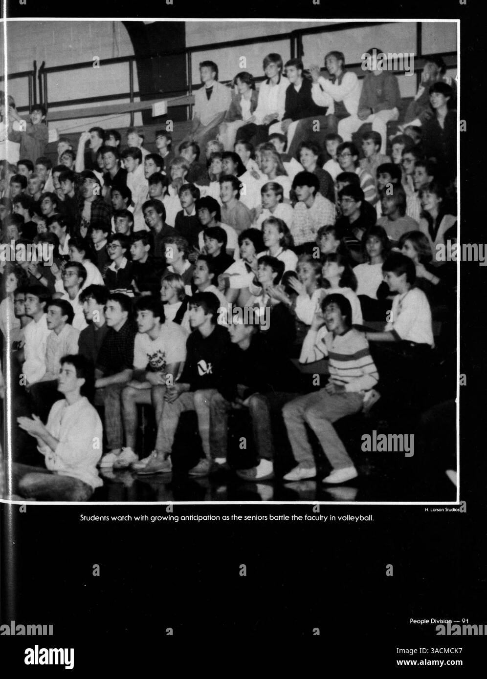 The 1987 Antler yearbook of Minnehaha Academy features portraits, athletics, clubs, and events ...