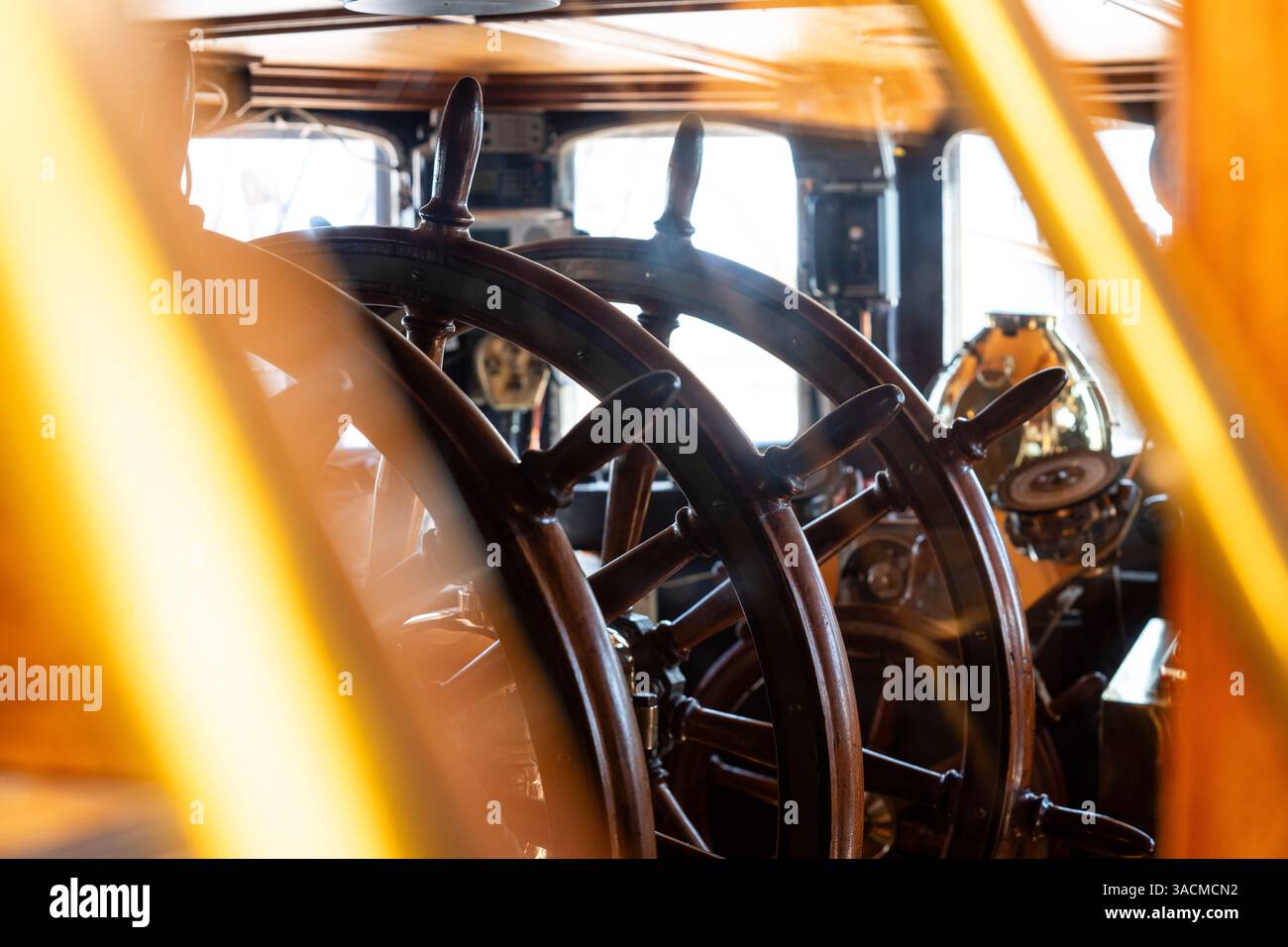 April 4, 2025, Ortona, Abruzzo, Italy: Detail inside the Italian Navy ...