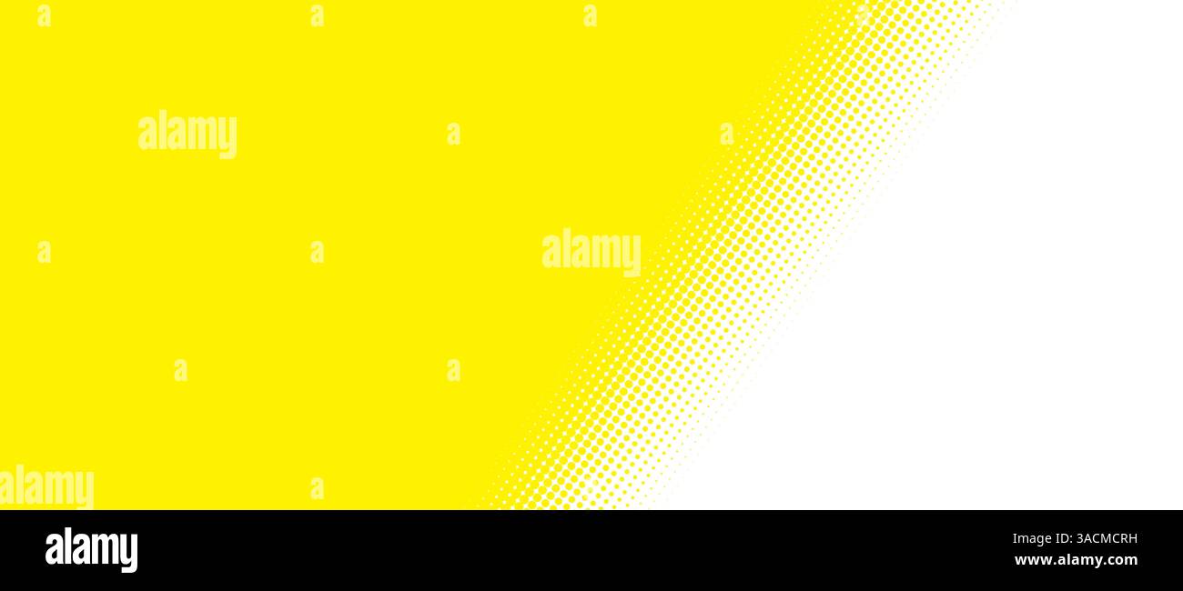 Color transition of diagonal dots from yellow to white as background ...