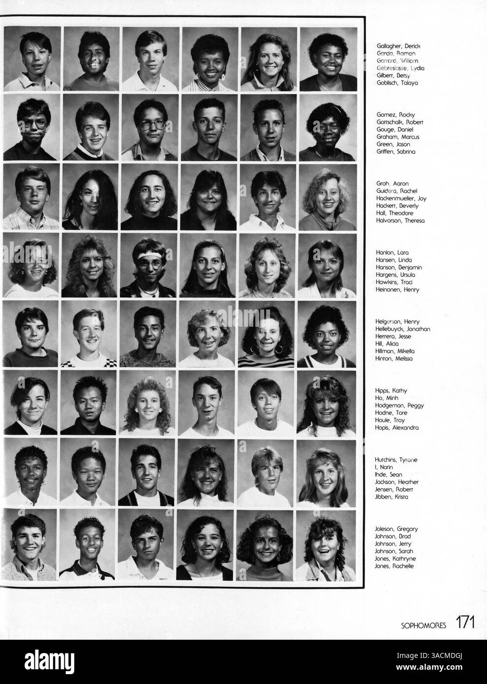 Yearbook highlights the 1987 1988 academic year at south high school hi ...