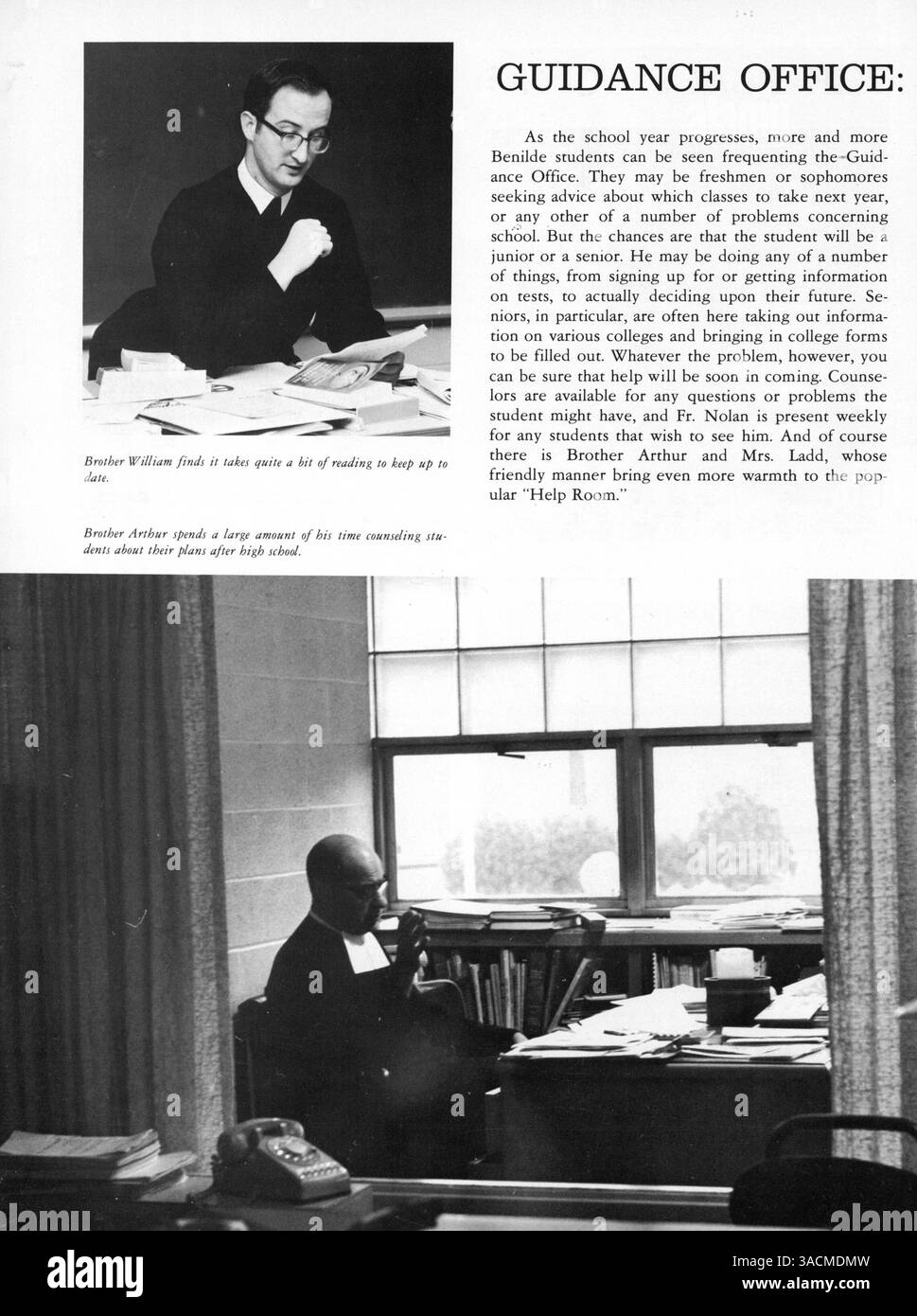 Providing a detailed snapshot of the 1967 1968 school year hi-res stock ...