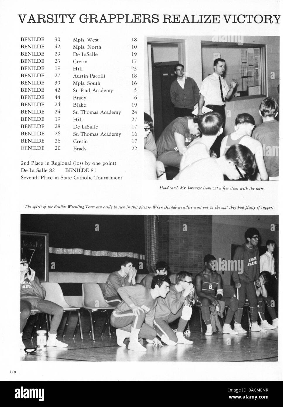 The 1968 Benilde High Yearbook documents major school events, athletic ...