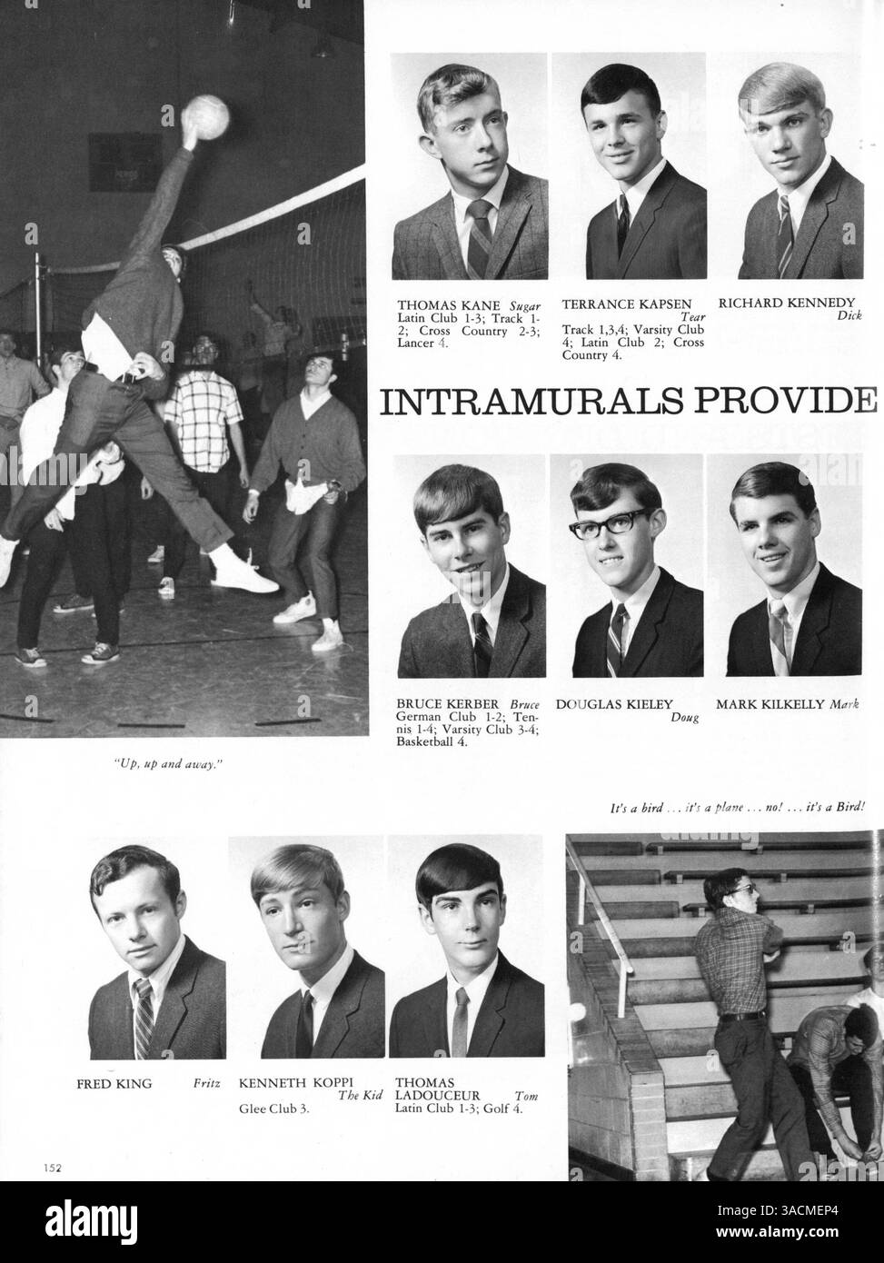 The 1968 Benilde High Yearbook highlights the diverse activities and ...