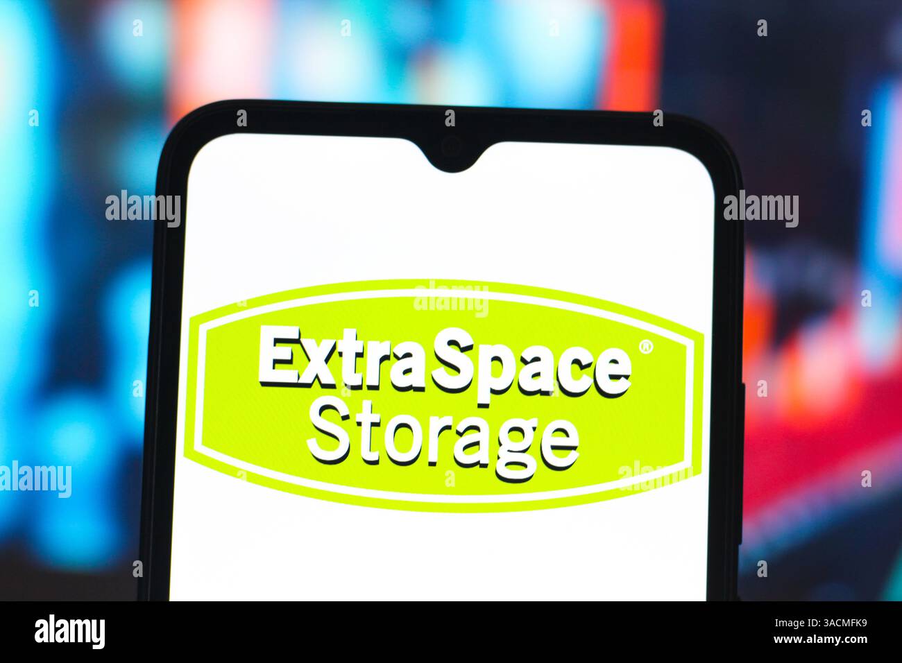 Canada. 4th Apr, 2025. In this photo illustration, the Extra Space ...