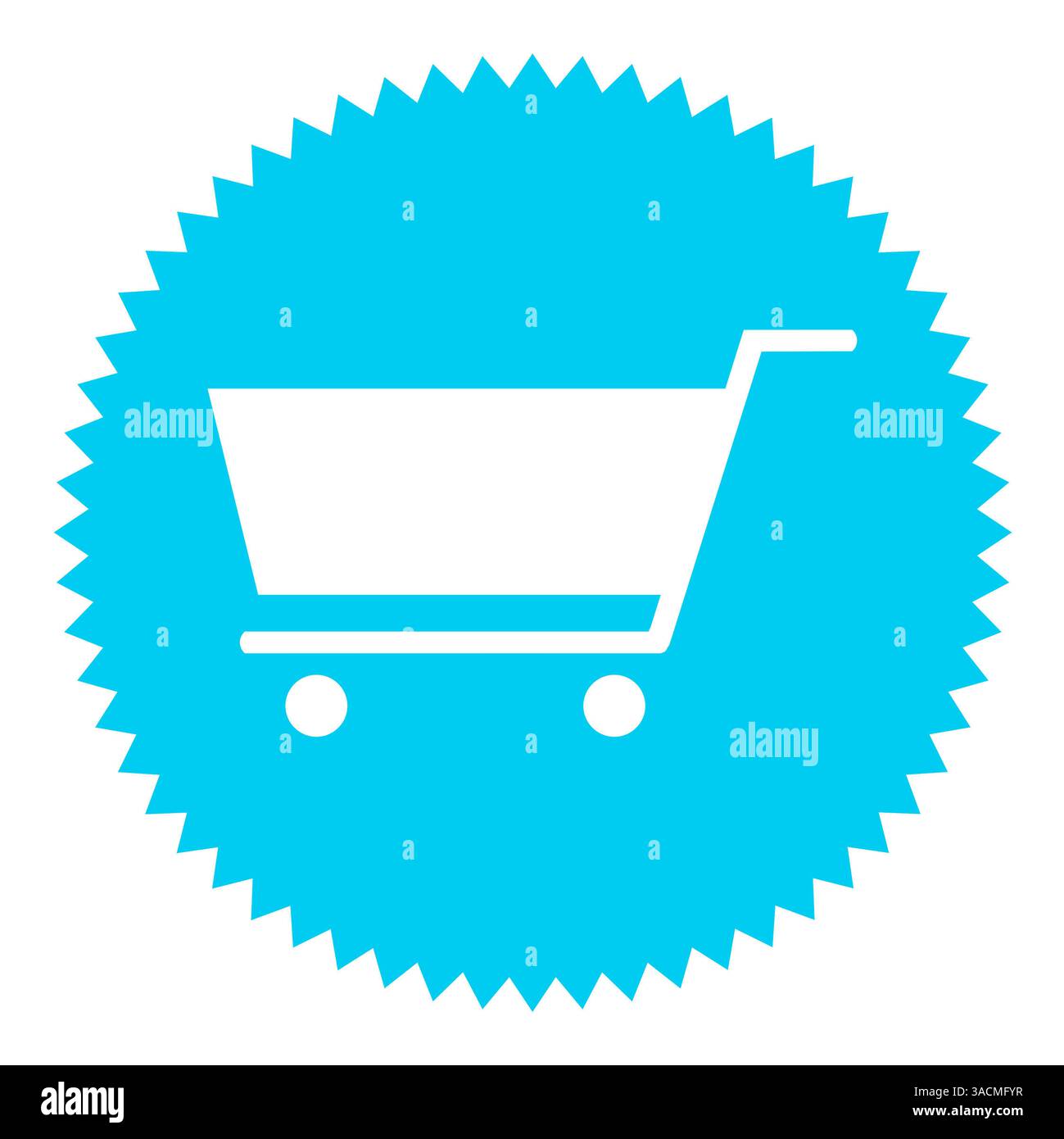Star button blue Shop symbol Stock Photo - Alamy