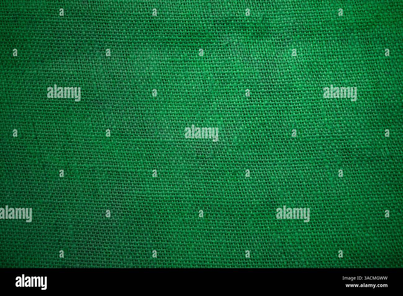 Green fabric background - Rustic fabric texture in green Stock Photo ...