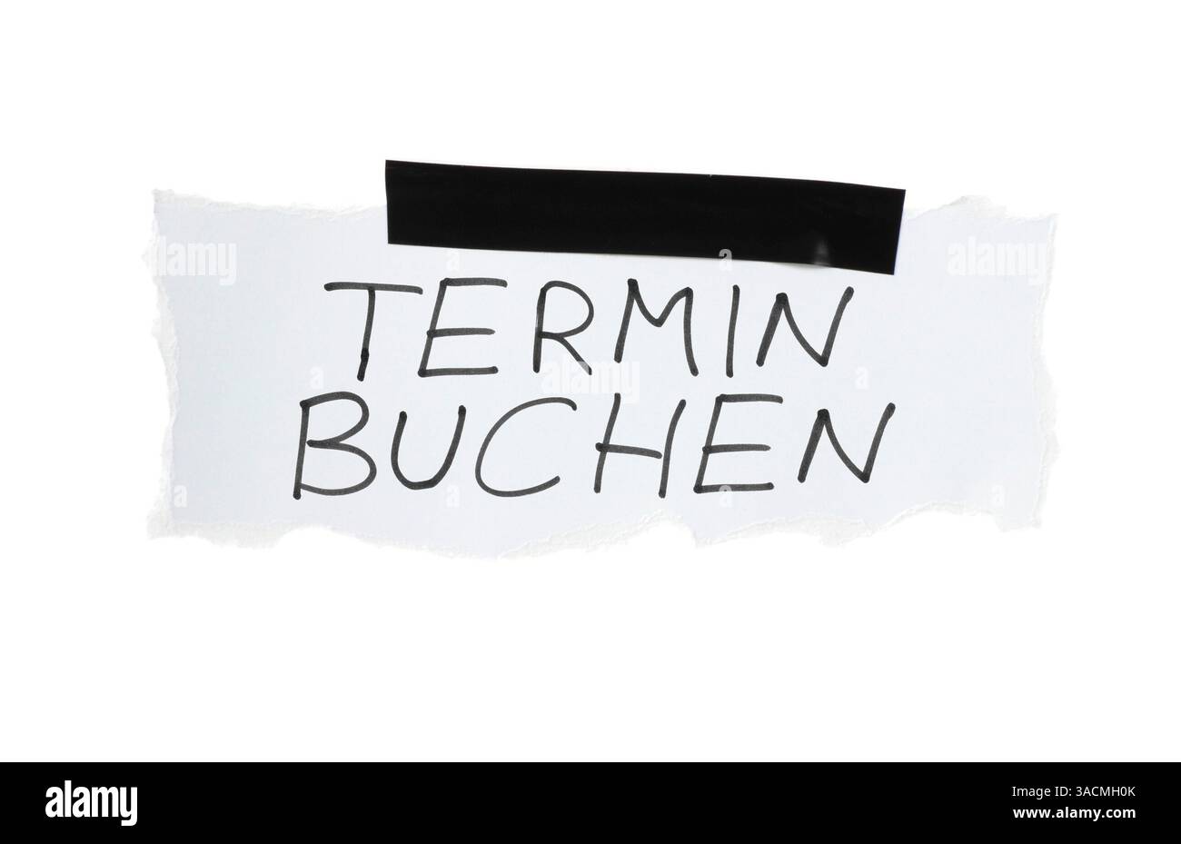 Insulated paper slip with black adhesive strip shows hi-res stock ...