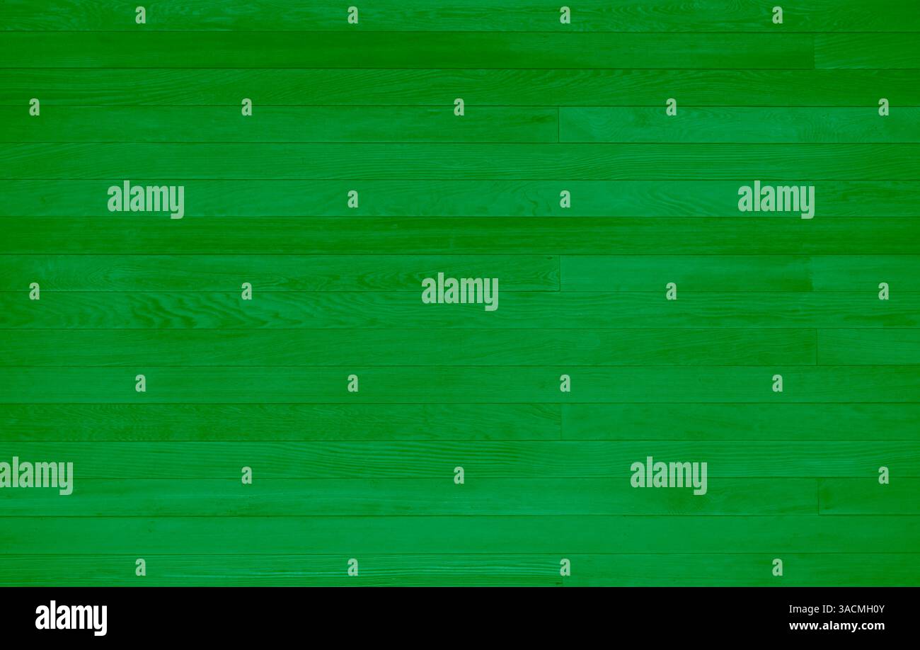 Wood texture with green wooden boards as empty rustic background with ...
