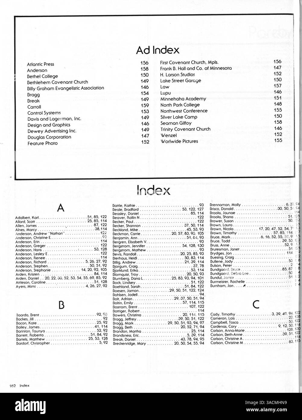 Minnehaha Academy's 'Antler: Express Yourself' yearbook for 1987 ...