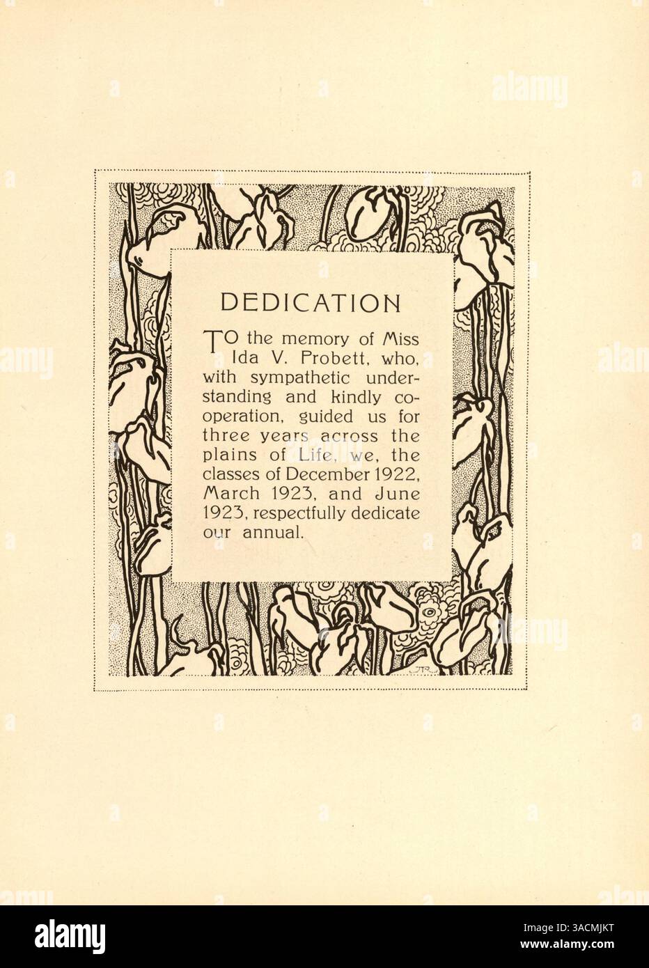 Yearbook captures the 1922 1923 school year at central high school hi ...
