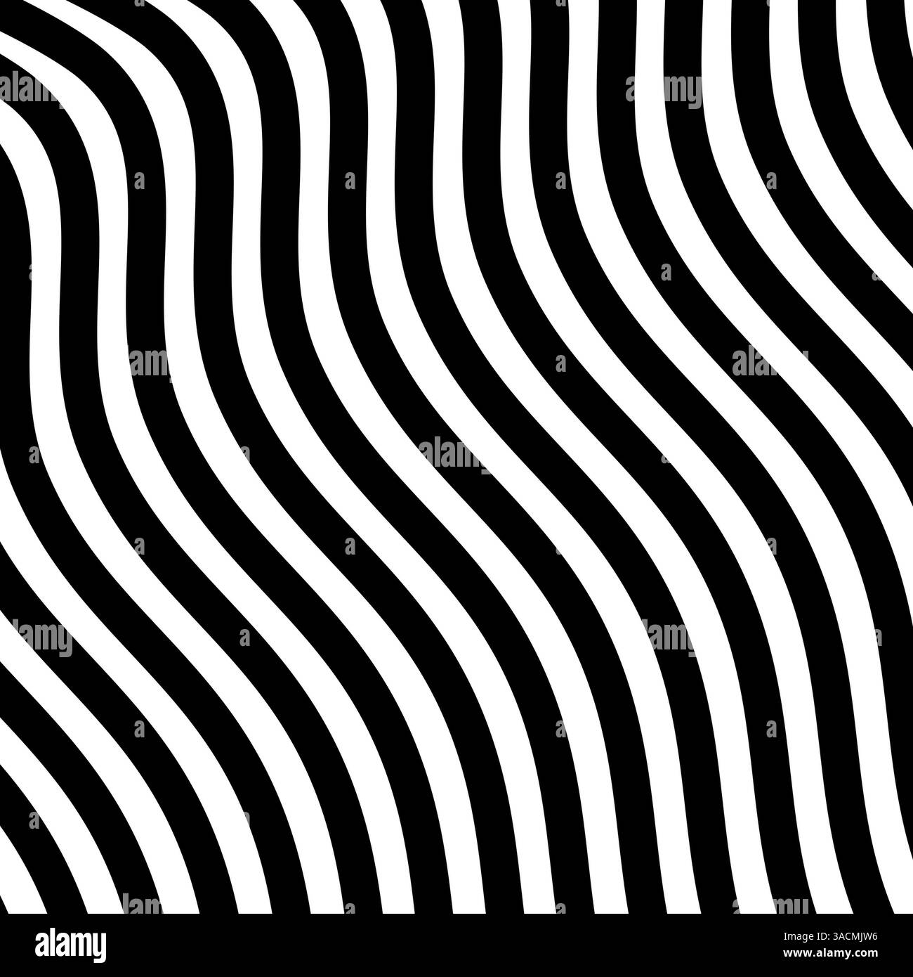 Repeating black white wave pattern hi-res stock photography and images ...