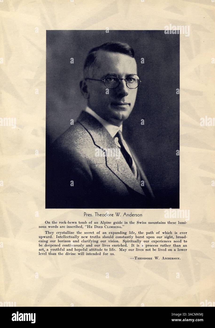 This 1931 yearbook from Minnehaha Academy captures student life during ...