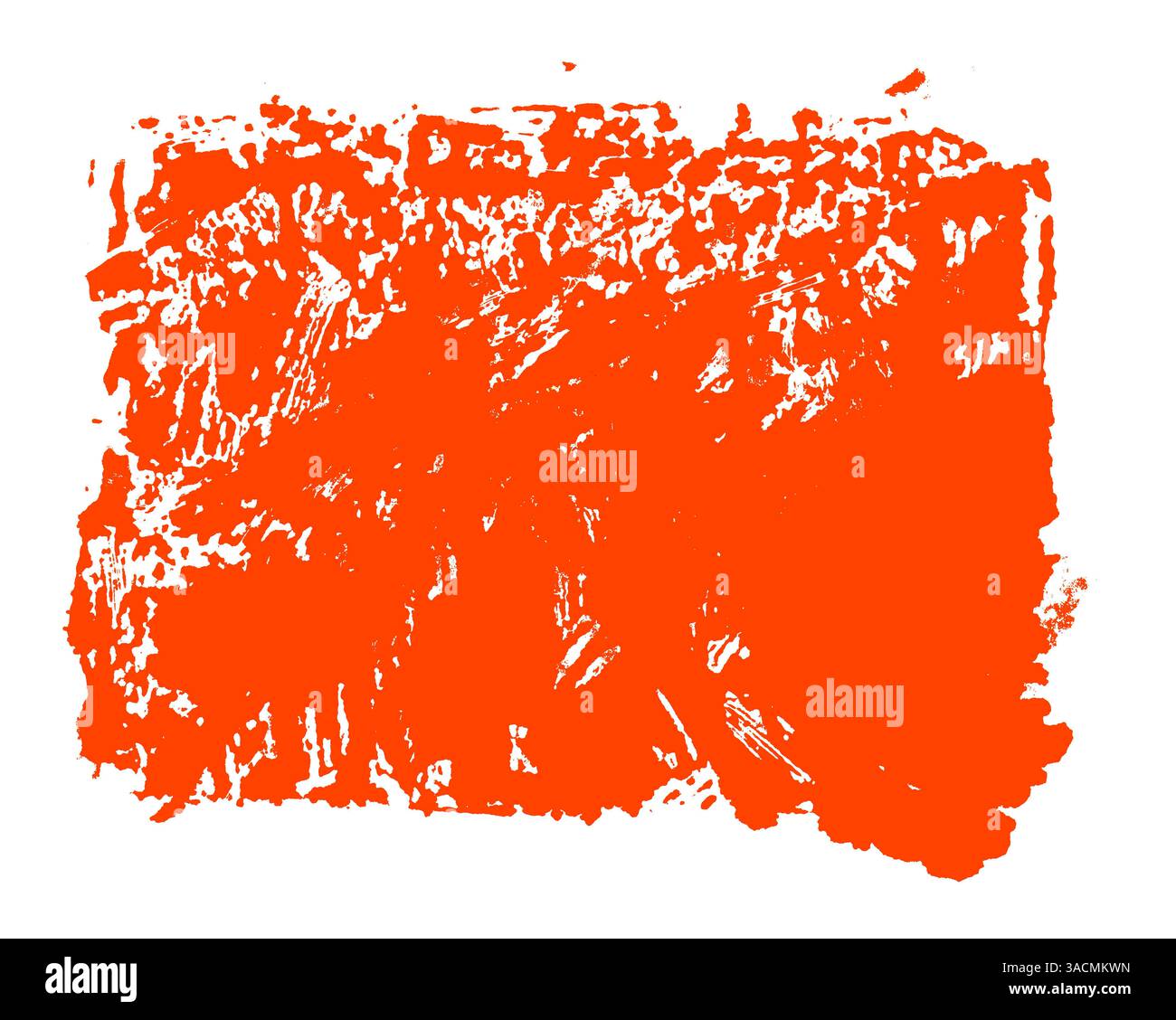 Dirty red stripe with uneven texture as background with text space ...