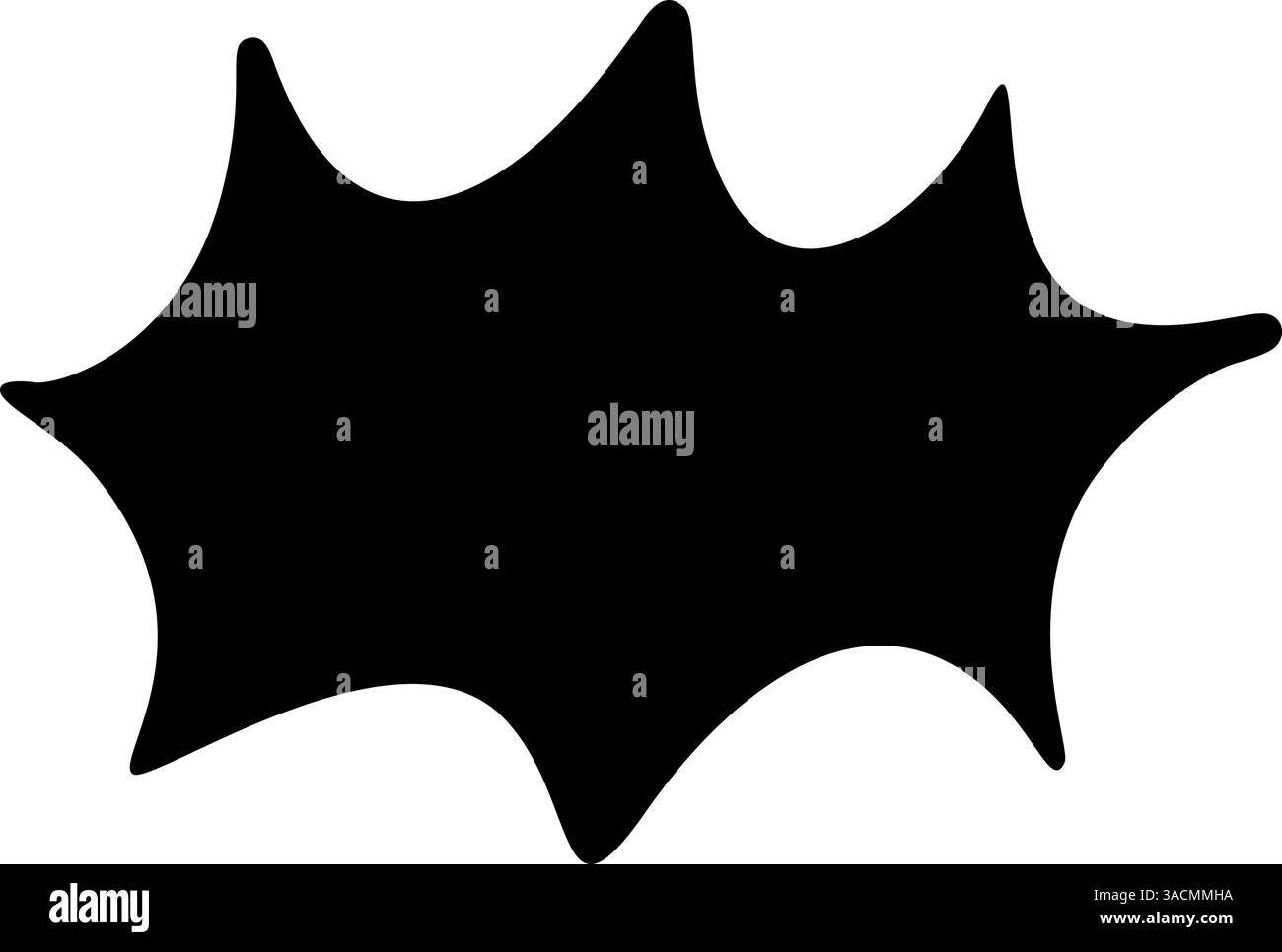 Manga speech bubbles with dynamic comic bursts. dialogue balloons and ...