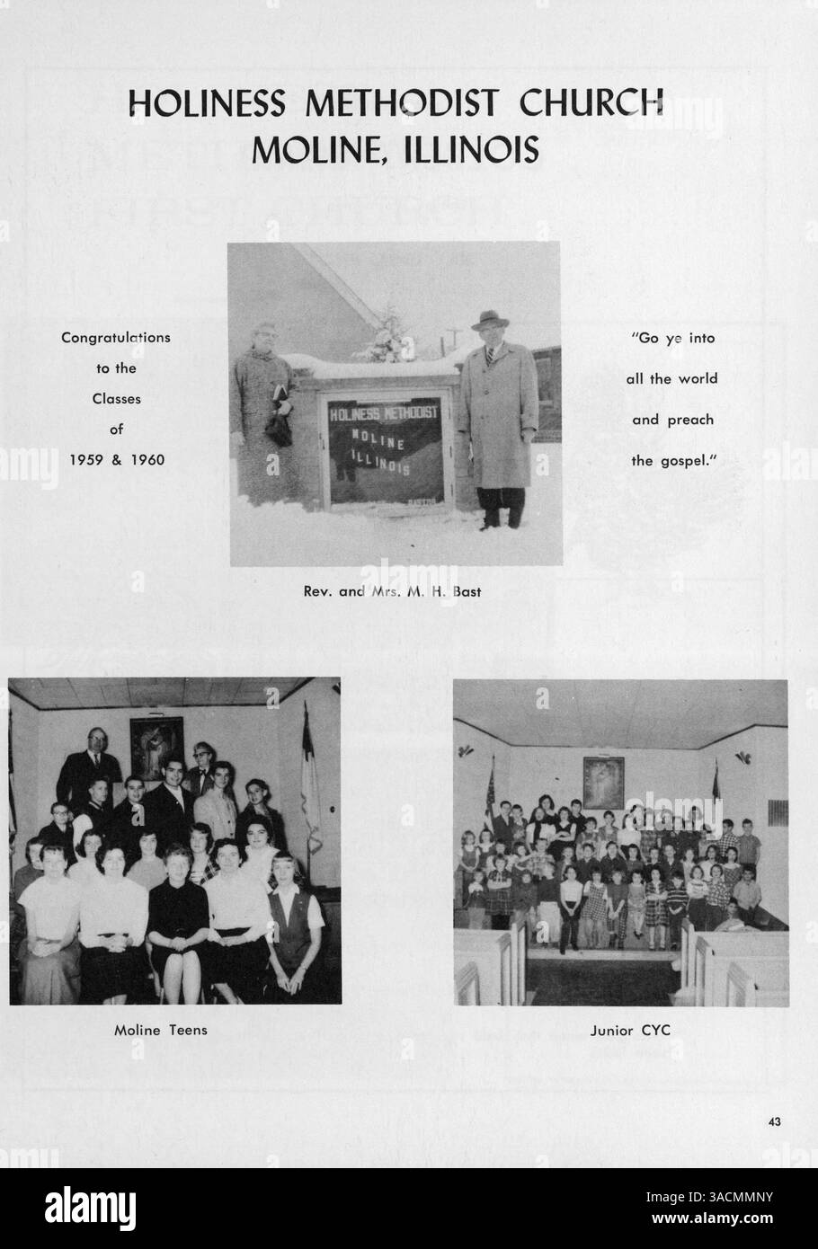 The Beacon yearbook from Holiness Methodist School of Theology (1959 ...