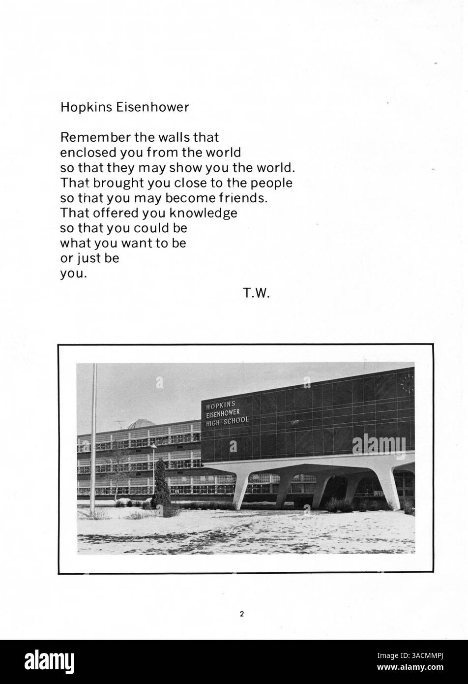 The 1973 'Ike's World 73' yearbook from Hopkins Eisenhower High School ...