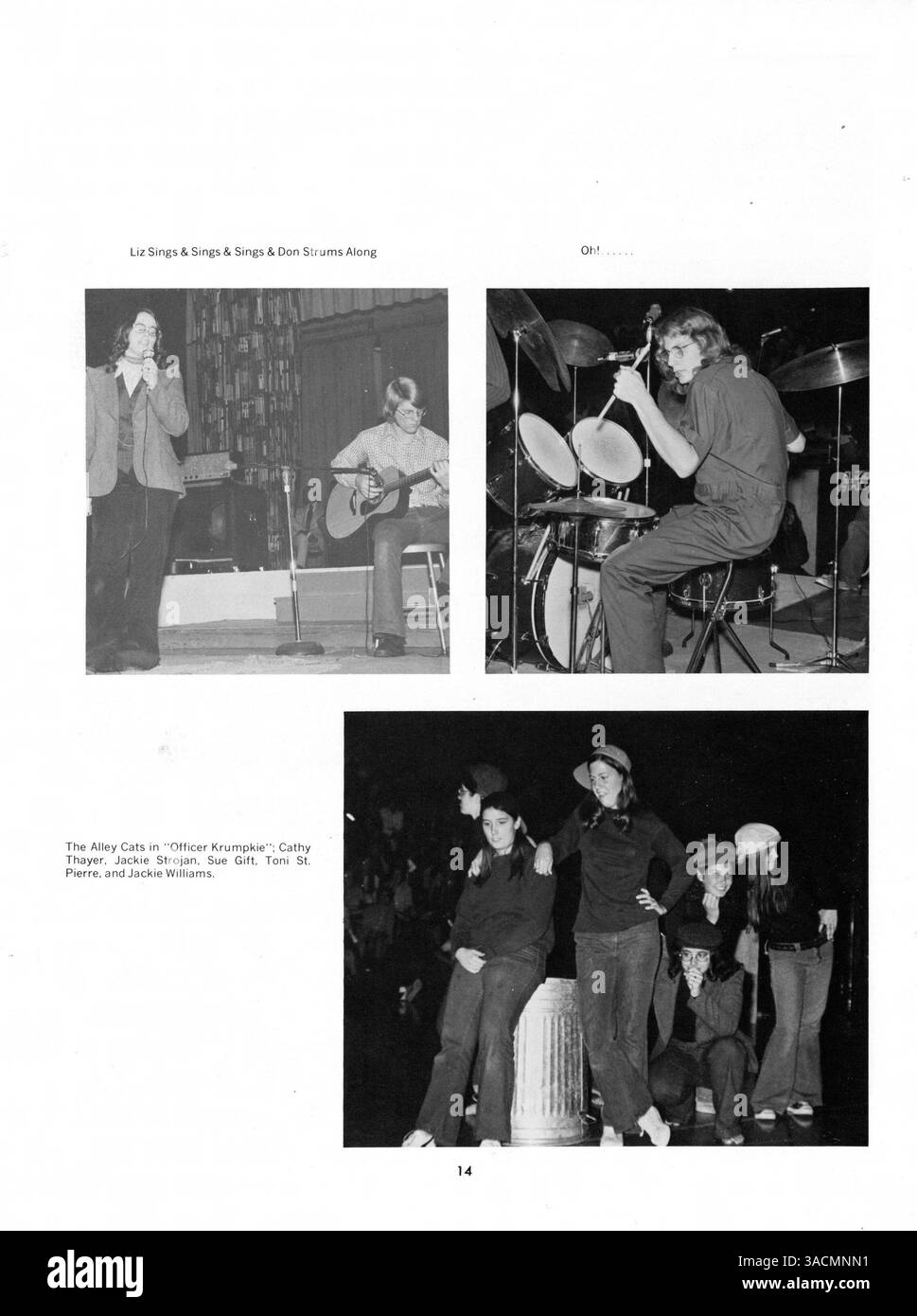 The 1973 Hopkins Eisenhower Yearbook, 'Ike's World 73,' showcases ...