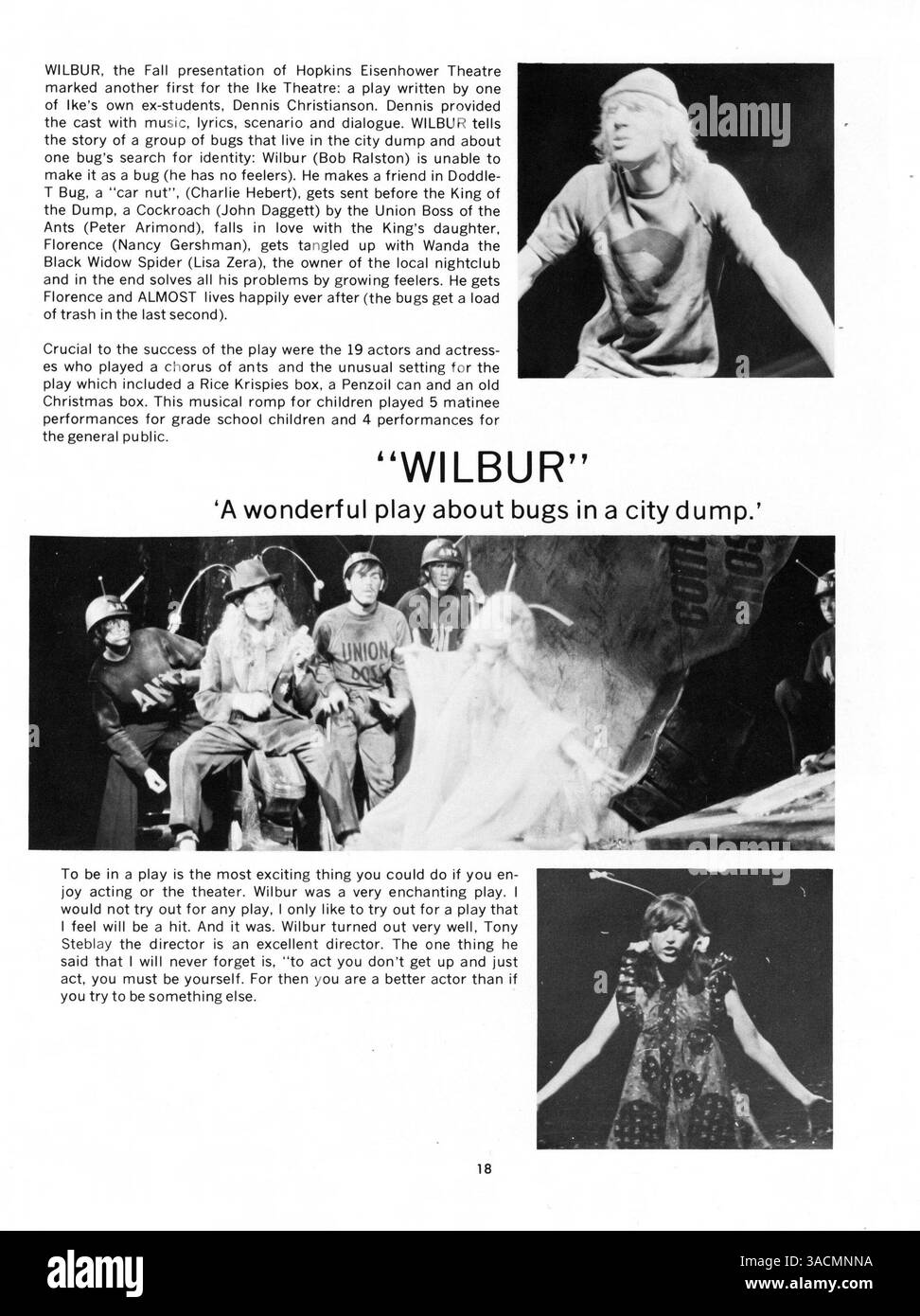 This yearbook from Hopkins Eisenhower High School documents student ...