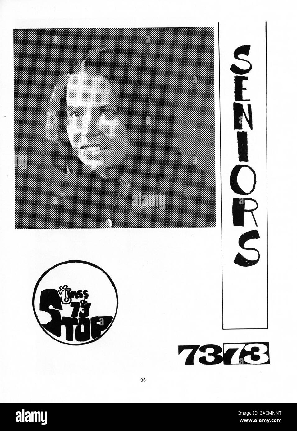 The 'Ike's World 73' yearbook from Hopkins Eisenhower High School reflects the student body ...