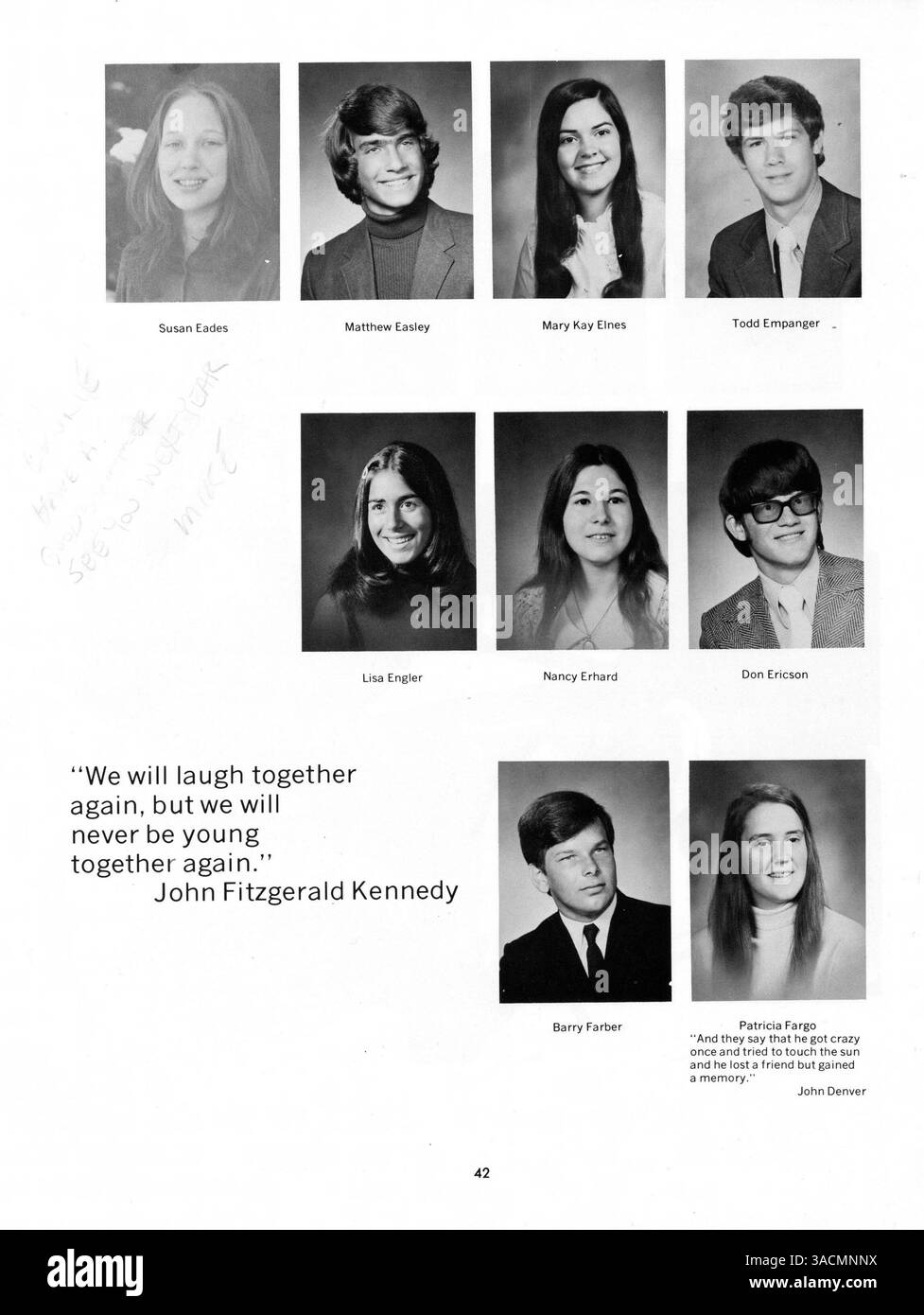 The 'Ike's World 73' yearbook from Hopkins Eisenhower High School ...