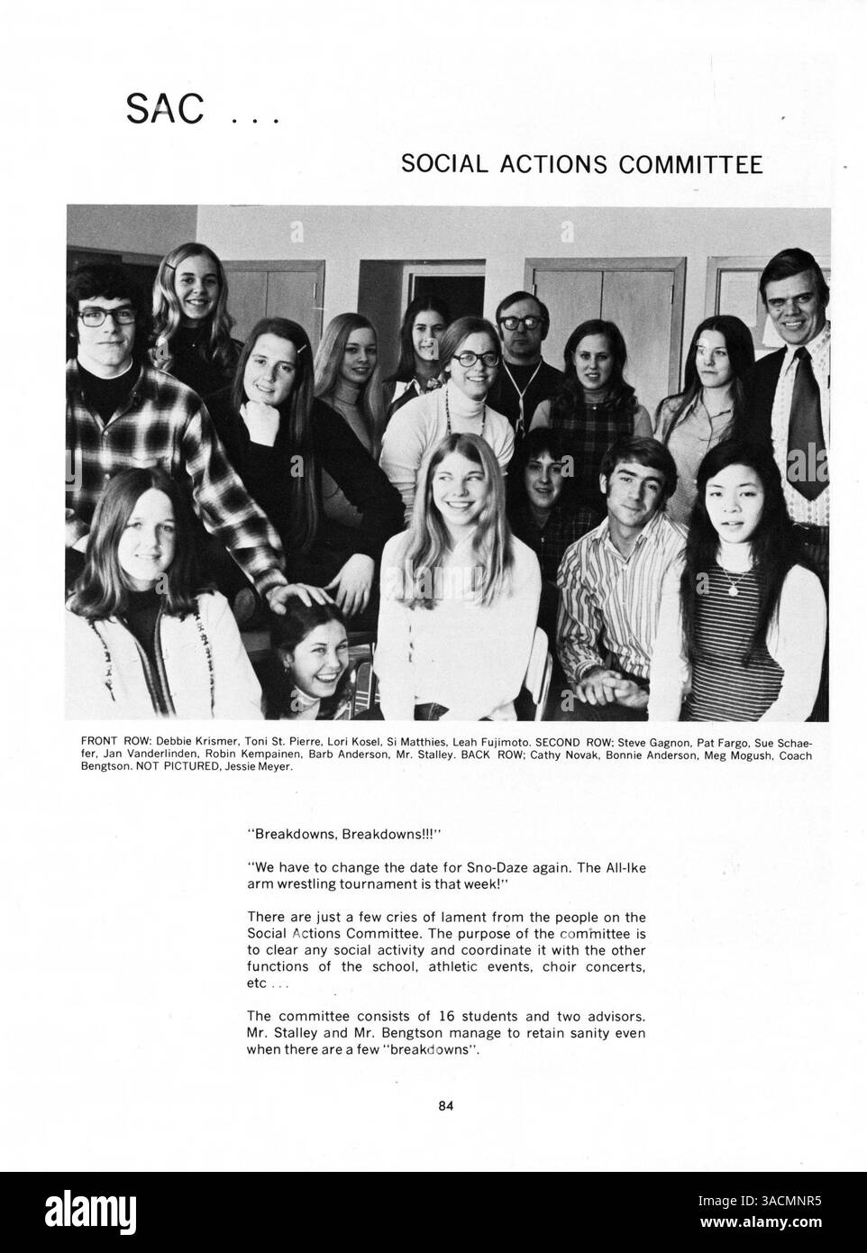 This yearbook edition, 'Ike's World 73,' from Hopkins Eisenhower High ...