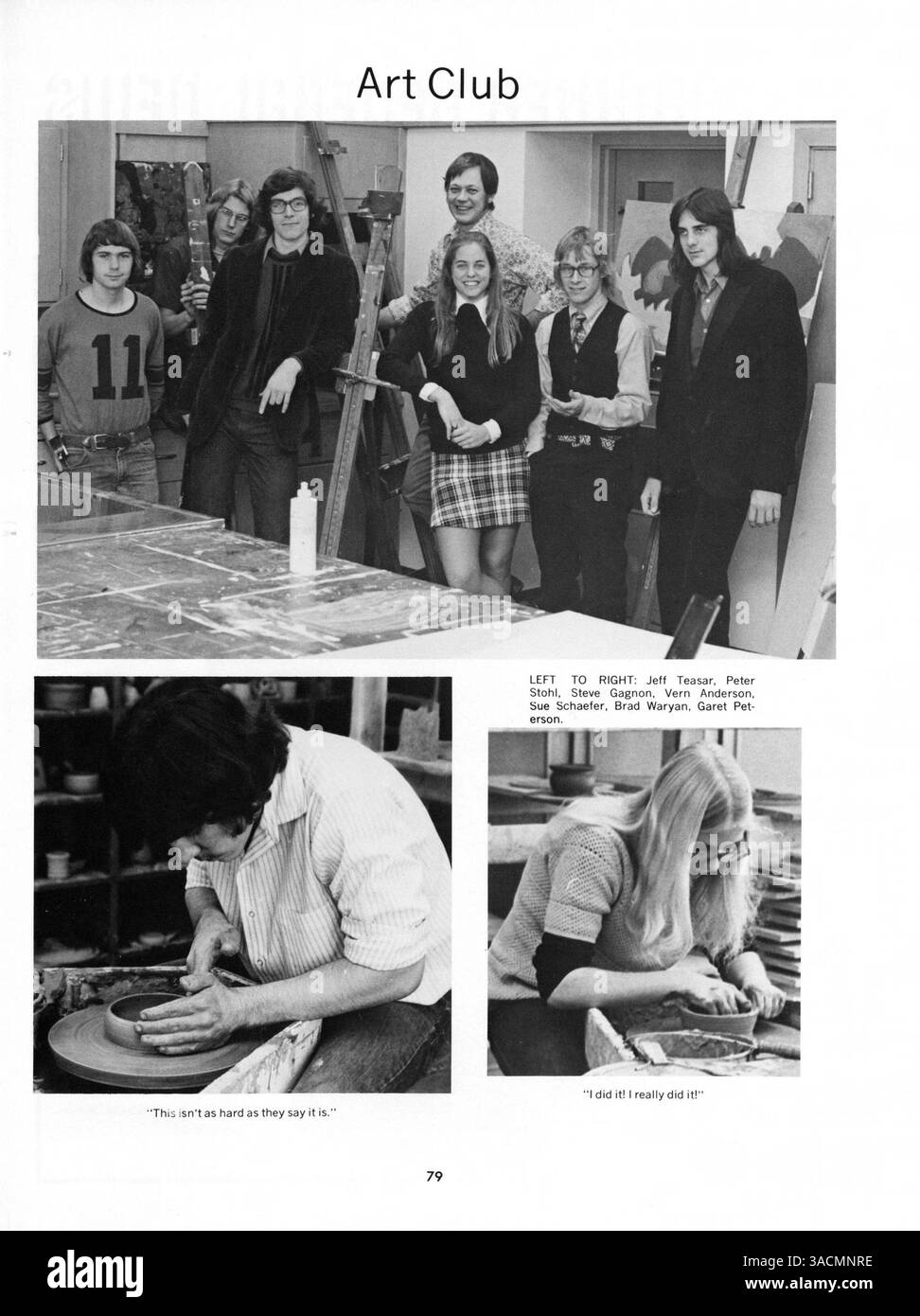 The 1973 'Ike's World' yearbook from Hopkins Eisenhower High School ...