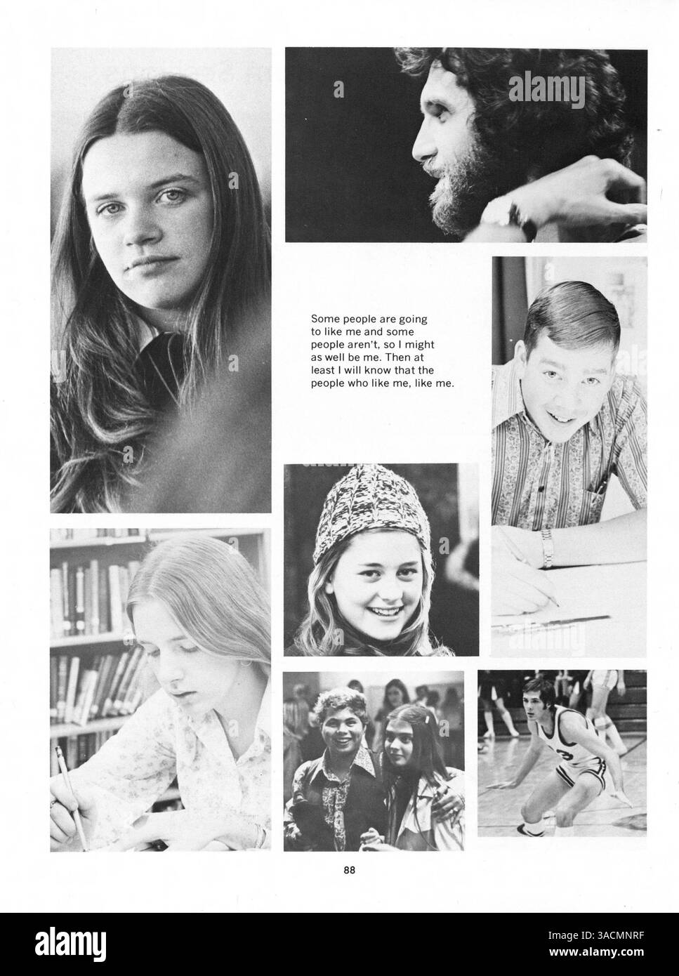 The 1973 'Ike's World' yearbook from Hopkins Eisenhower High School ...