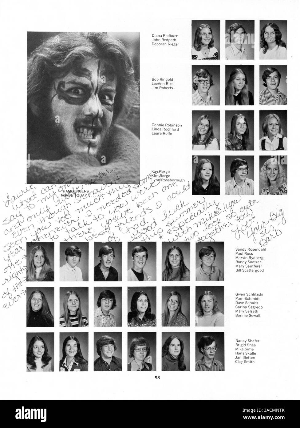 This annual yearbook from 1973 documents the major events, clubs ...