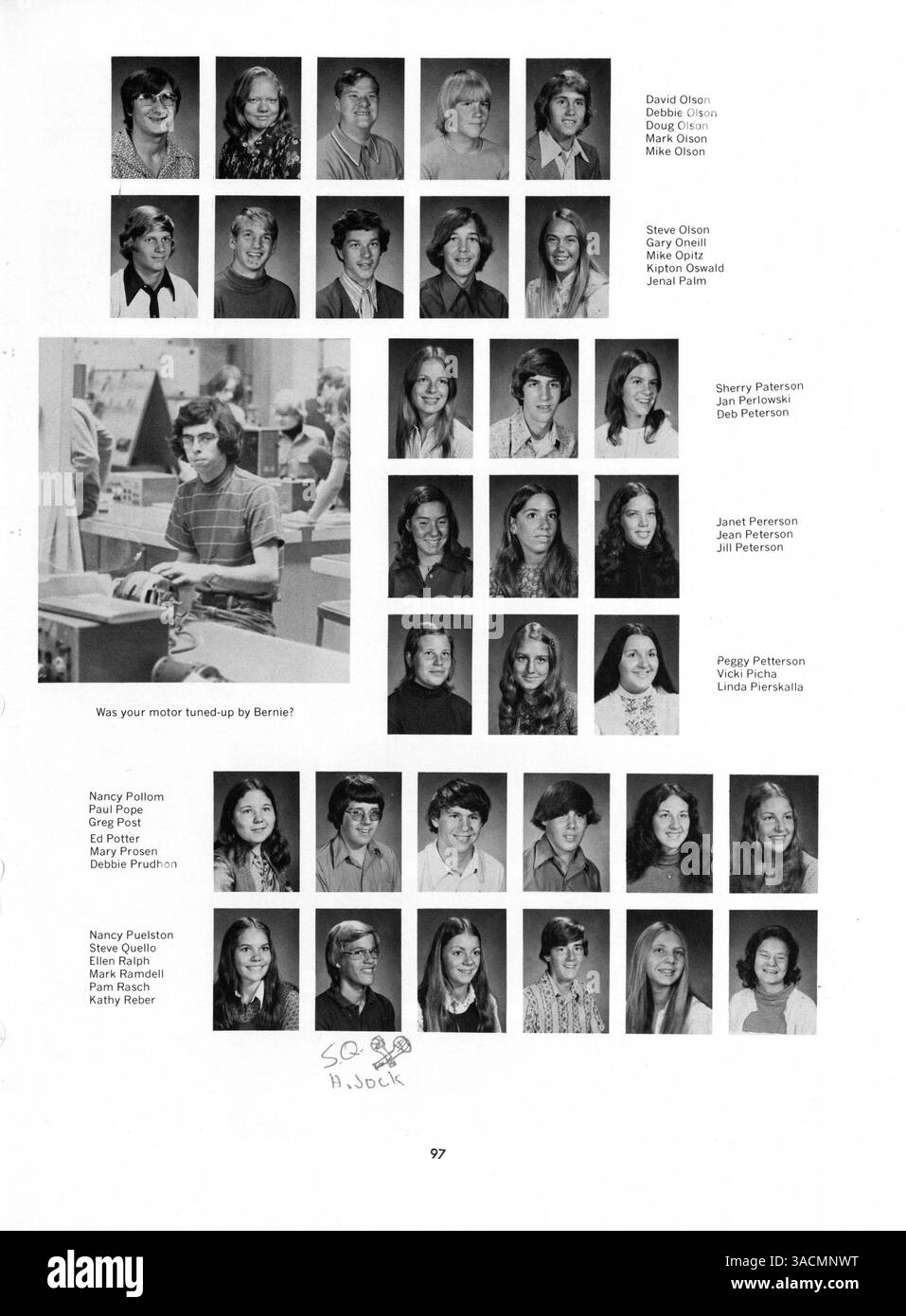 The 1973 hopkins eisenhower yearbook captures the activities hi-res ...